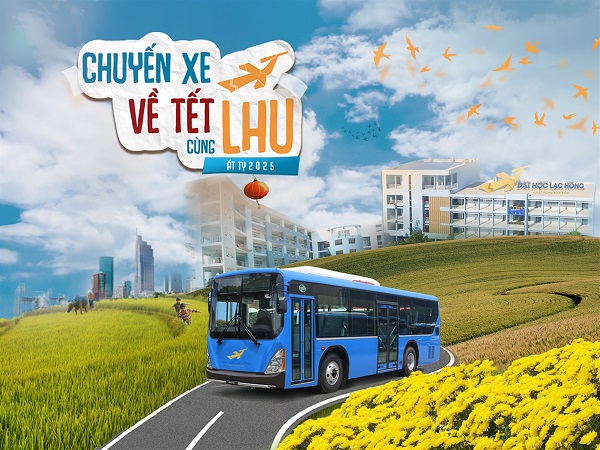 "Bus tickets for Tet 2025" program kicks off, At Lac Hong University ...